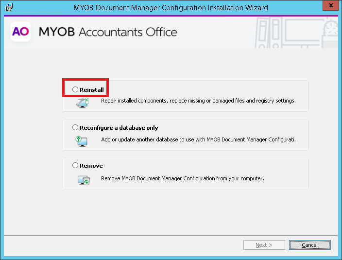 MYOB AO install guide—2022.0 (Australia)